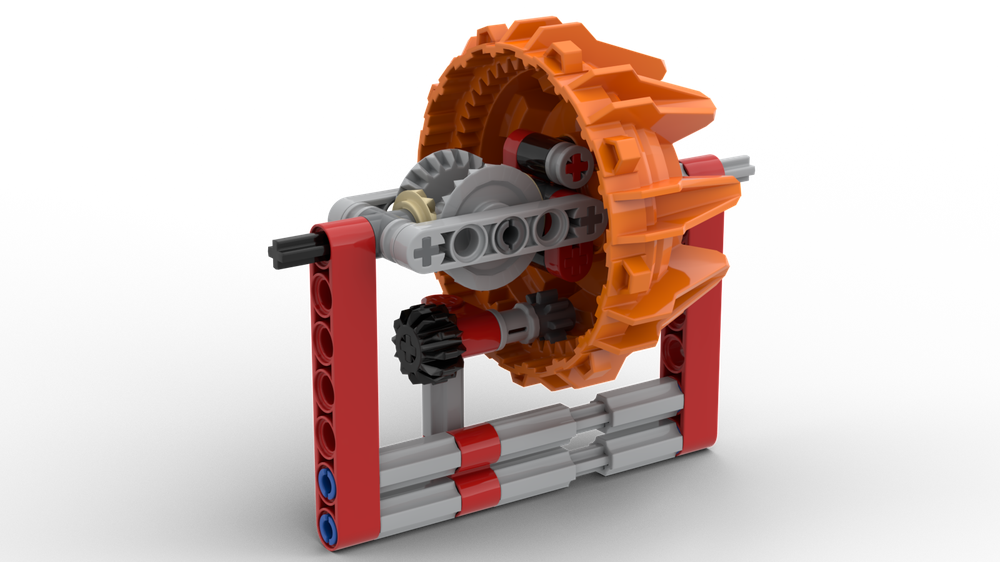 LEGO MOC "Tunnel Bore" Custom Differential by 2in1 | Rebrickable ...