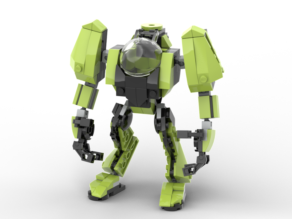 LEGO MOC Mech MH-M-1 by graeymaelkyn | Rebrickable - Build with LEGO