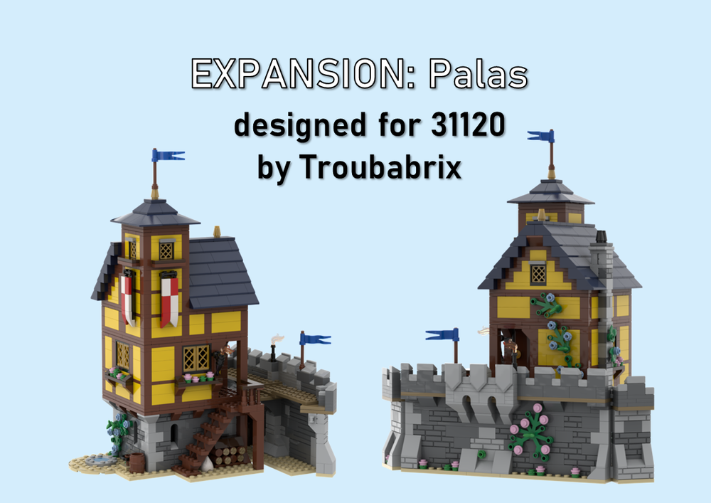 LEGO MOC 31120 Expansion: Palas by Troubabrix | Rebrickable - Build ...