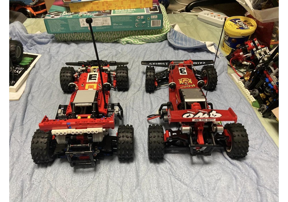 LEGO MOC Tamiya Hot shot RC by msk6003 | Rebrickable - Build with LEGO