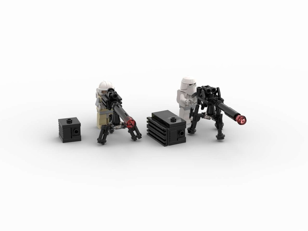 LEGO MOC Repeating blasters by Tavernellos | Rebrickable - Build with LEGO