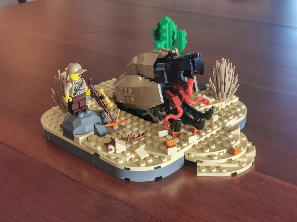 LEGO MOC Tremors Diorama by moptoptrev | Rebrickable - Build with LEGO