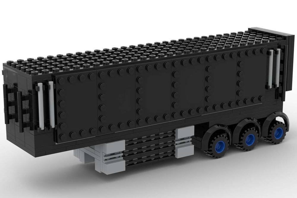 LEGO MOC Dry freight trailer by Nova.Christoph | Rebrickable - Build ...