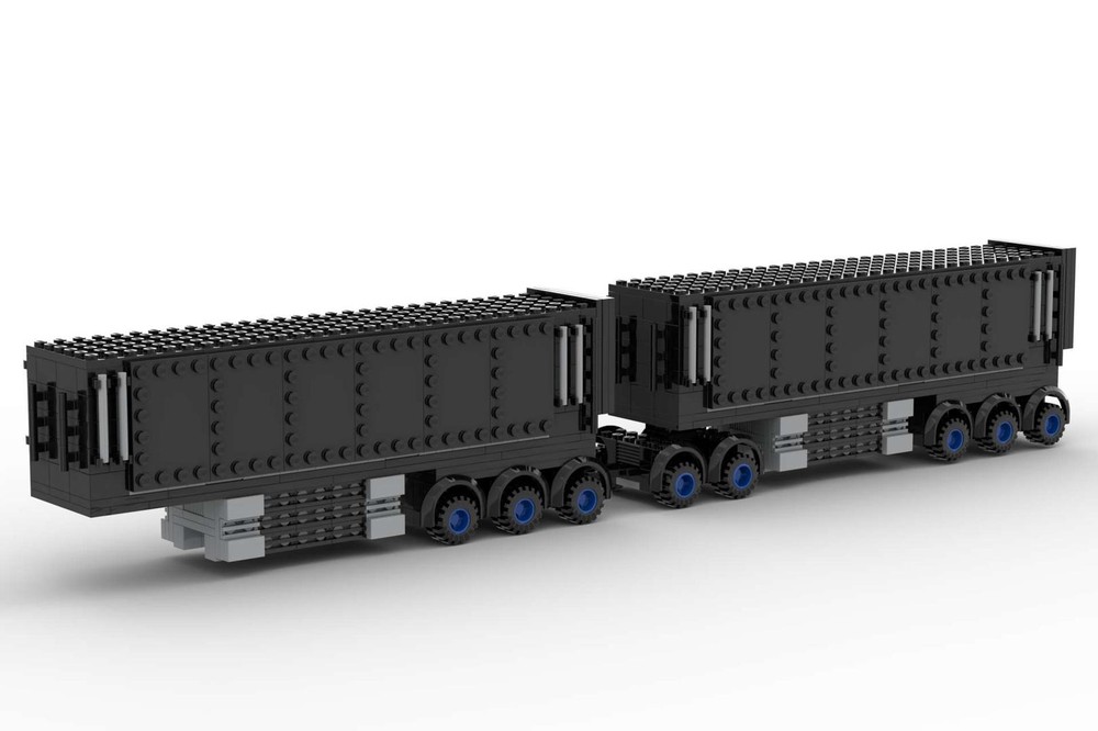 LEGO MOC Dry Freight trailer double by Nova.Christoph | Rebrickable ...