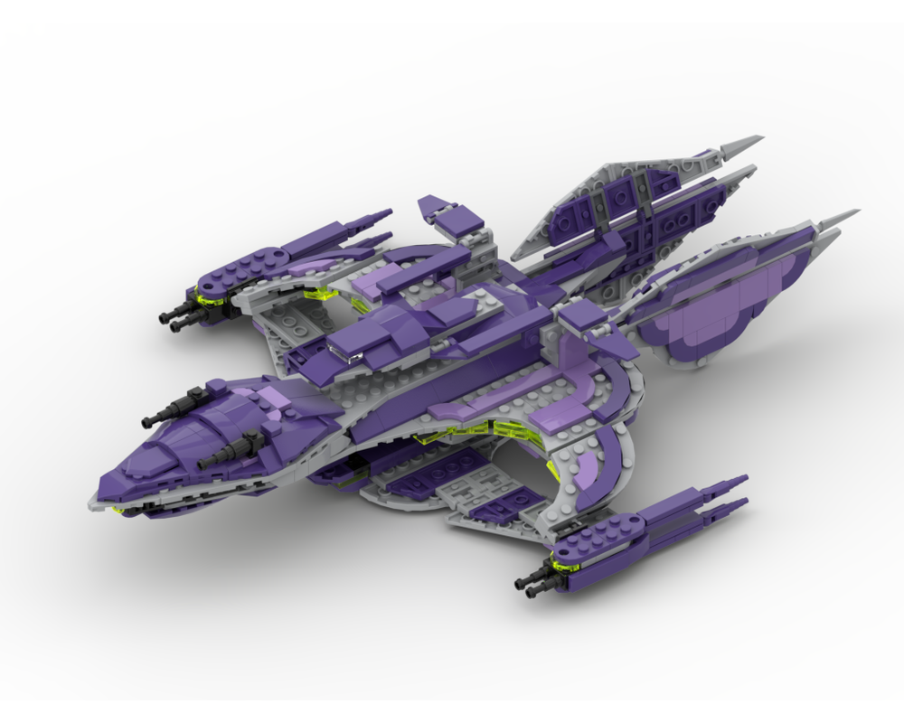 LEGO MOC Babylon 5 White Star by Dethark75 | Rebrickable - Build with LEGO