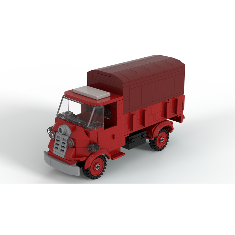 LEGO MOC-145569 Fordson Thames 7V - 4x2 Curtain Side Flatbed - RBHC by ...