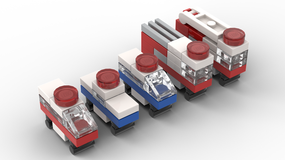 LEGO MOC Nanoscale Emergency Vehicle Part1 by Glorfinkel | Rebrickable ...