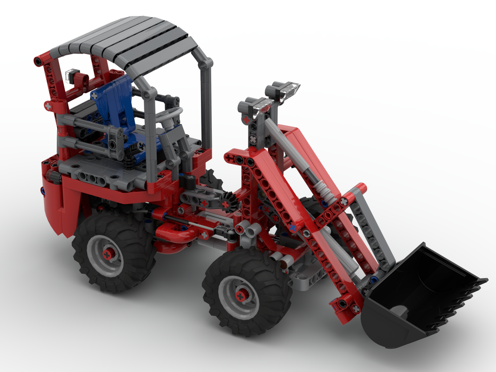 LEGO MOC-145590 HofTrac Front end Loader by Ironmax | Rebrickable ...