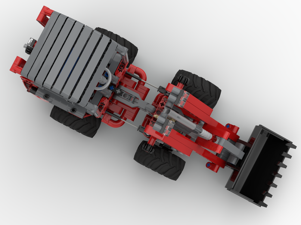LEGO MOC-145590 HofTrac Front end Loader by Ironmax | Rebrickable ...