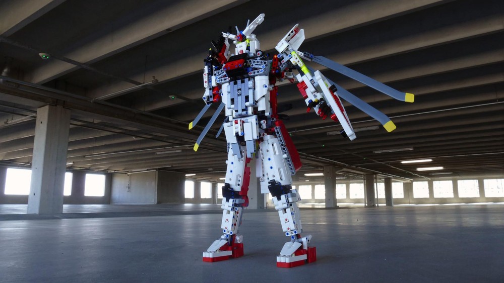 LEGO MOC Freedom Gundam (42145 B-Model) by grohl | Rebrickable - Build ...