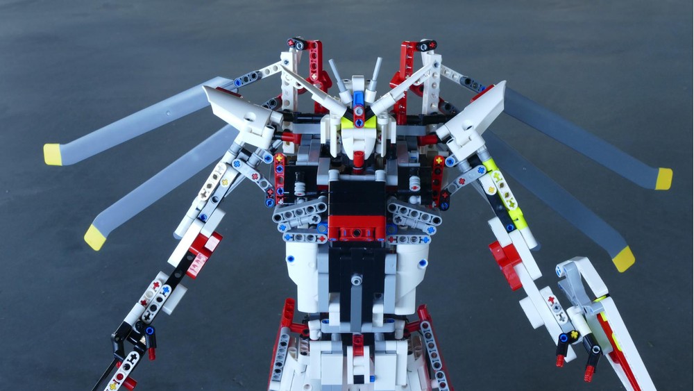 Lego Moc Freedom Gundam 42145 B Model By Grohl Rebrickable Build