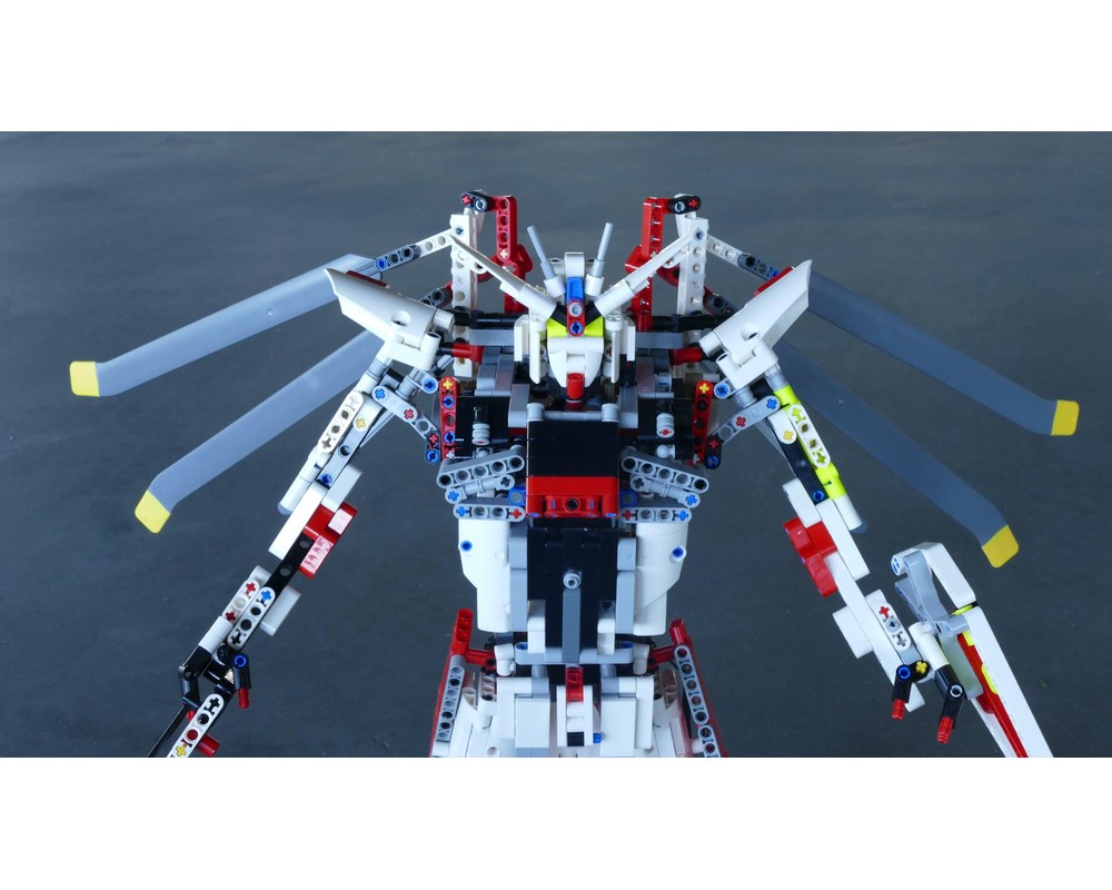 LEGO MOC Freedom Gundam (42145 B-Model) by grohl | Rebrickable - Build ...