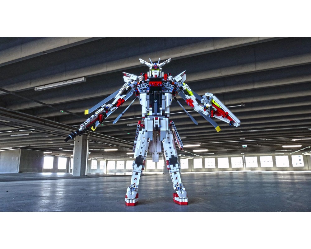 LEGO MOC Freedom Gundam (42145 B-Model) by grohl | Rebrickable - Build ...