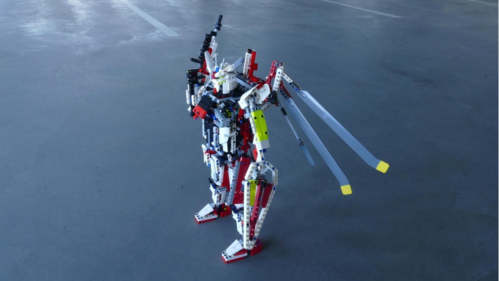 LEGO MOC-145597 Freedom Gundam (42145 B-Model) by grohl | Rebrickable ...