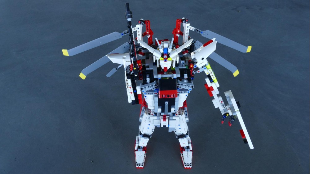Lego Moc Freedom Gundam 42145 B Model By Grohl Rebrickable Build