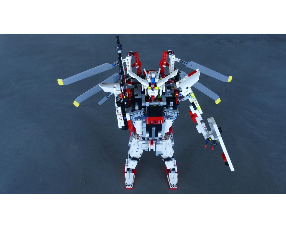 LEGO MOC Freedom Gundam (42145 B-Model) by grohl | Rebrickable - Build ...