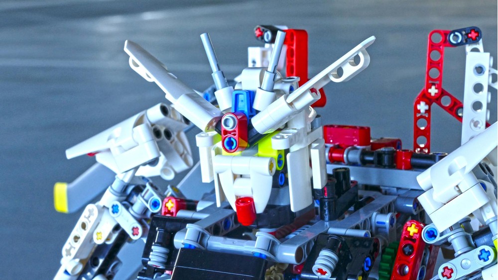 Lego Moc Freedom Gundam 42145 B Model By Grohl Rebrickable Build