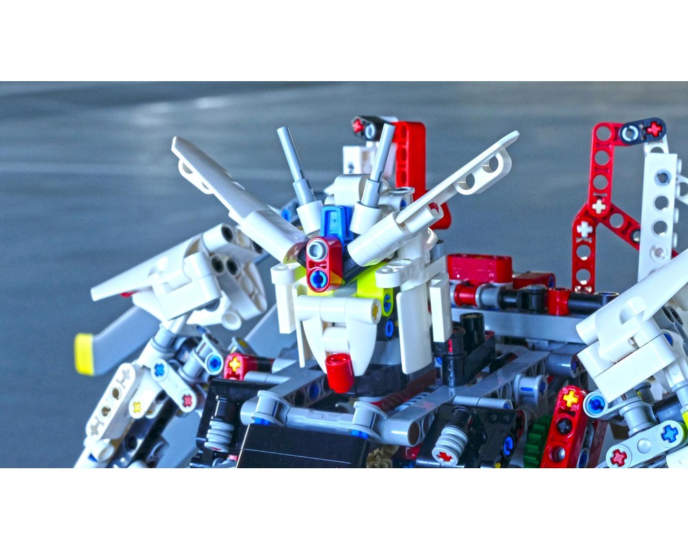 LEGO MOC Freedom Gundam (42145 B-Model) by grohl | Rebrickable - Build ...