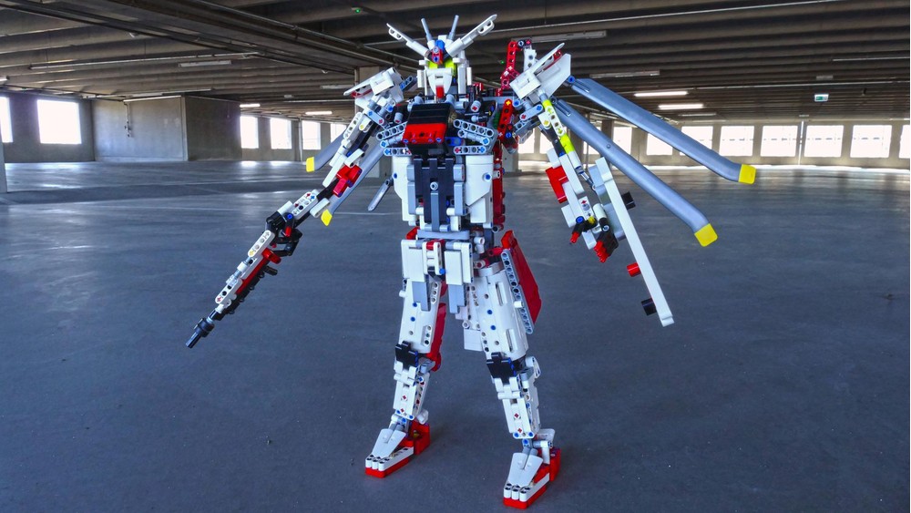 LEGO MOC Freedom Gundam (42145 B-Model) by grohl | Rebrickable - Build with LEGO