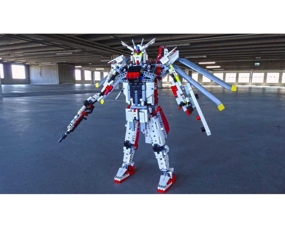 LEGO MOC Freedom Gundam (42145 B-Model) by grohl | Rebrickable - Build ...