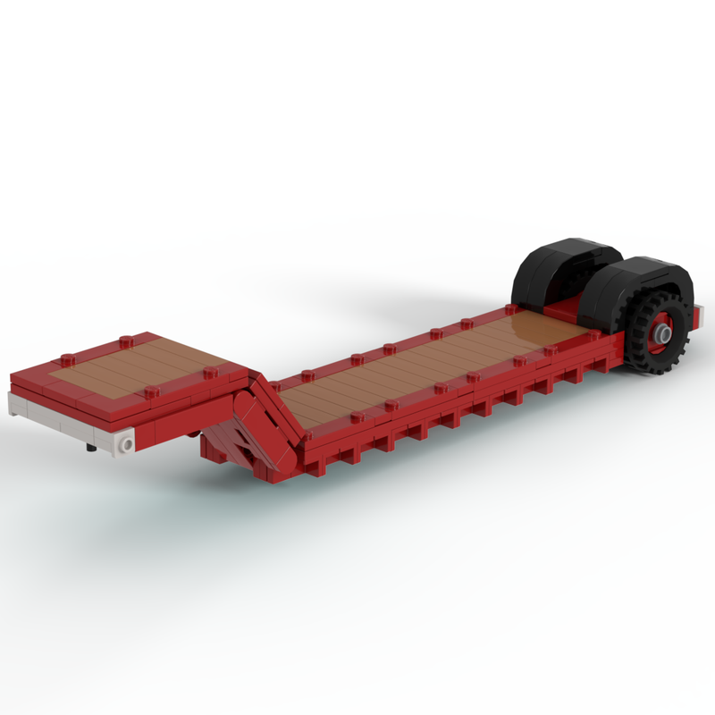 LEGO MOC 4-Wheel Drop Bed Low-Loader - RBHC by HardytheDoggo | Rebrickable - Build with LEGO