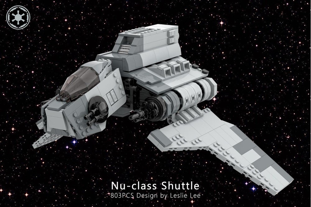 Lego Moc Nu Class Attack Shuttle By Leslielee Rebrickable Build