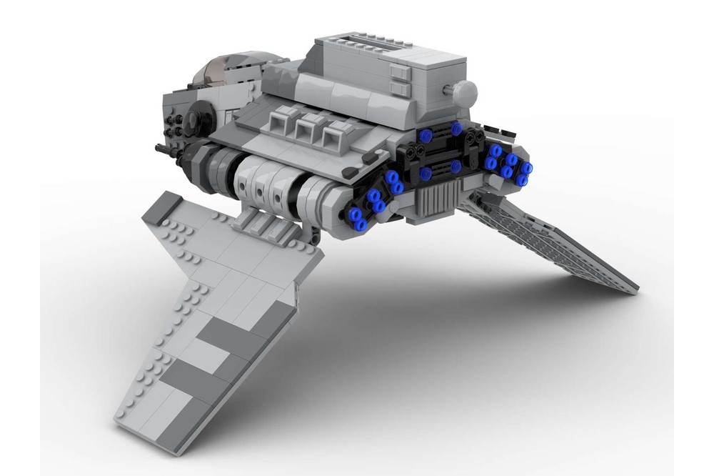 Lego Moc Nu Class Attack Shuttle By Leslielee Rebrickable Build