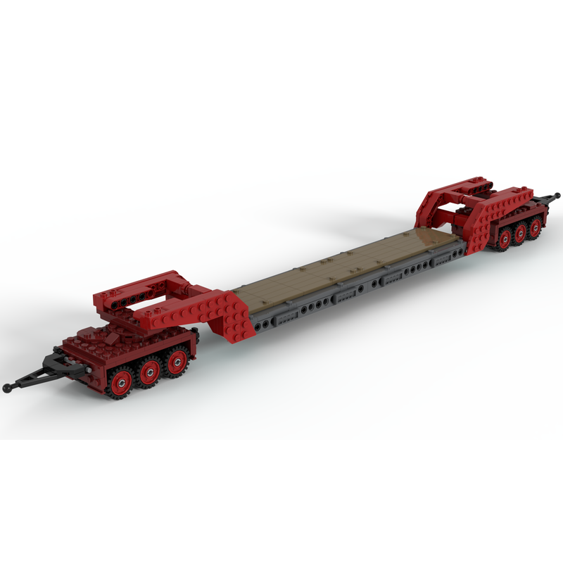 LEGO MOC 24-Wheel Girder Trailer - RBHC by HardytheDoggo | Rebrickable ...