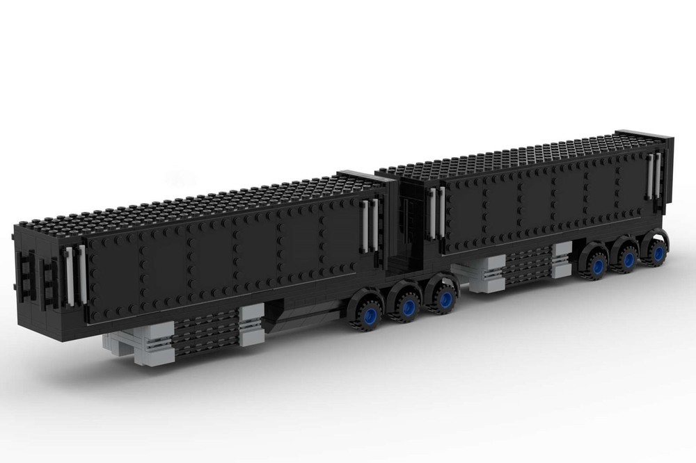 LEGO MOC Dry Freight trailer B-double by Nova.Christoph | Rebrickable ...