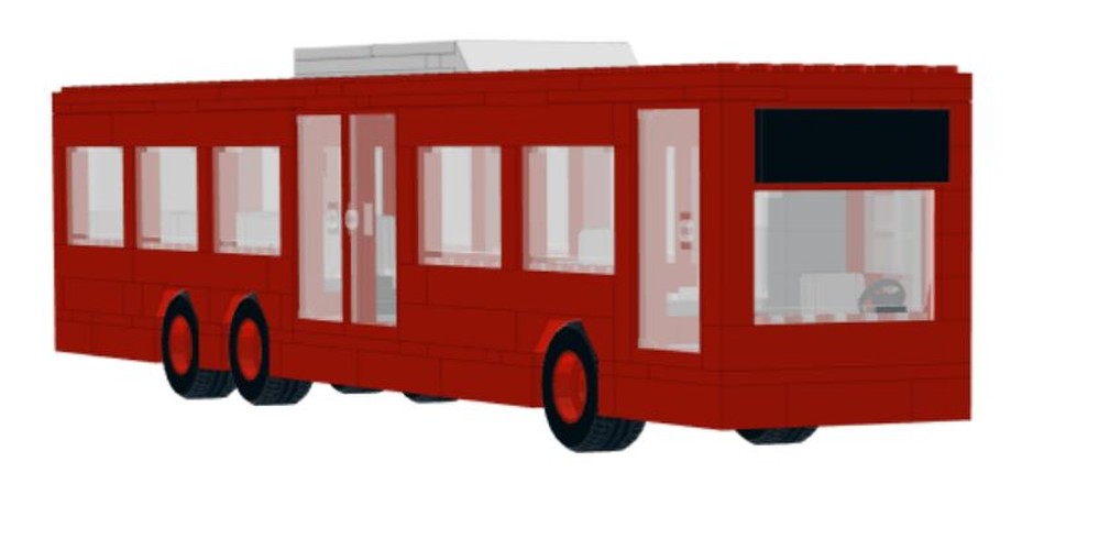 LEGO MOC City Bus by SiKi22 | Rebrickable - Build with LEGO