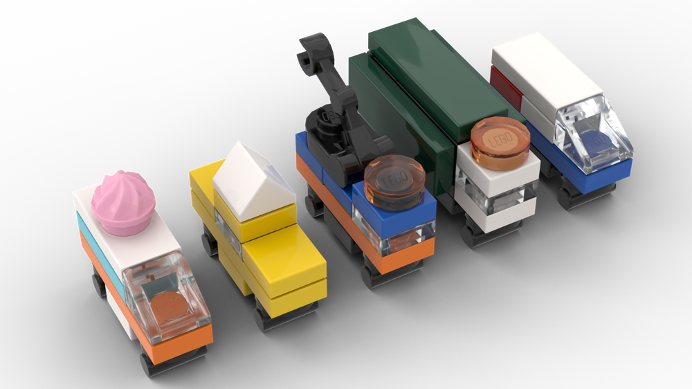 LEGO MOC Nanoscale Community Vehicle Part1 by Glorfinkel | Rebrickable ...