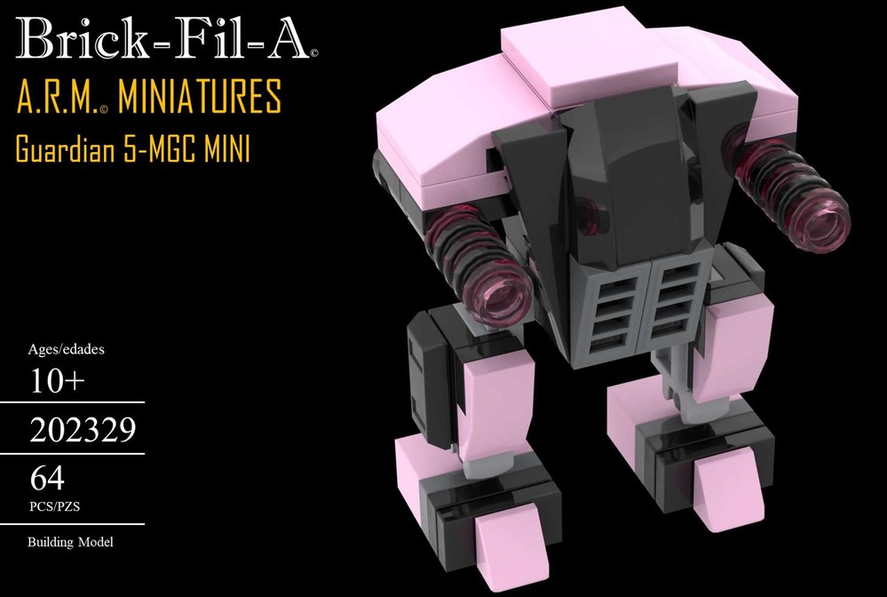 LEGO MOC Guardian 5-MGC mini by Brick-Fil-A-Builds | Rebrickable ...