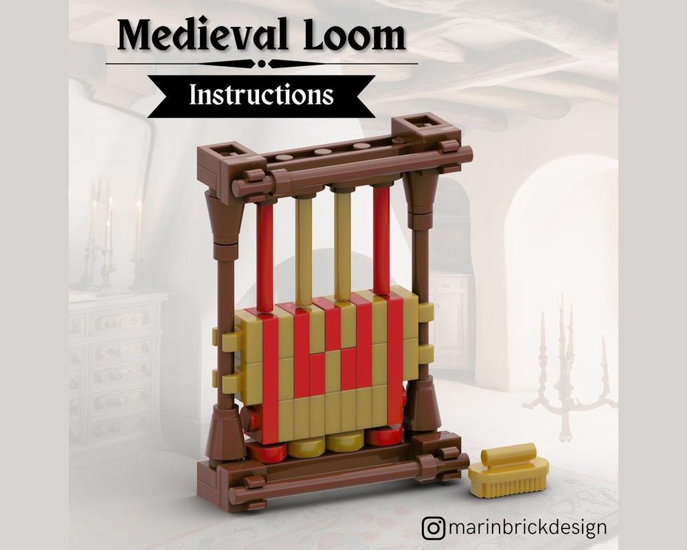 LEGO MOC Medieval Loom by marinbrickdesign | Rebrickable - Build with LEGO