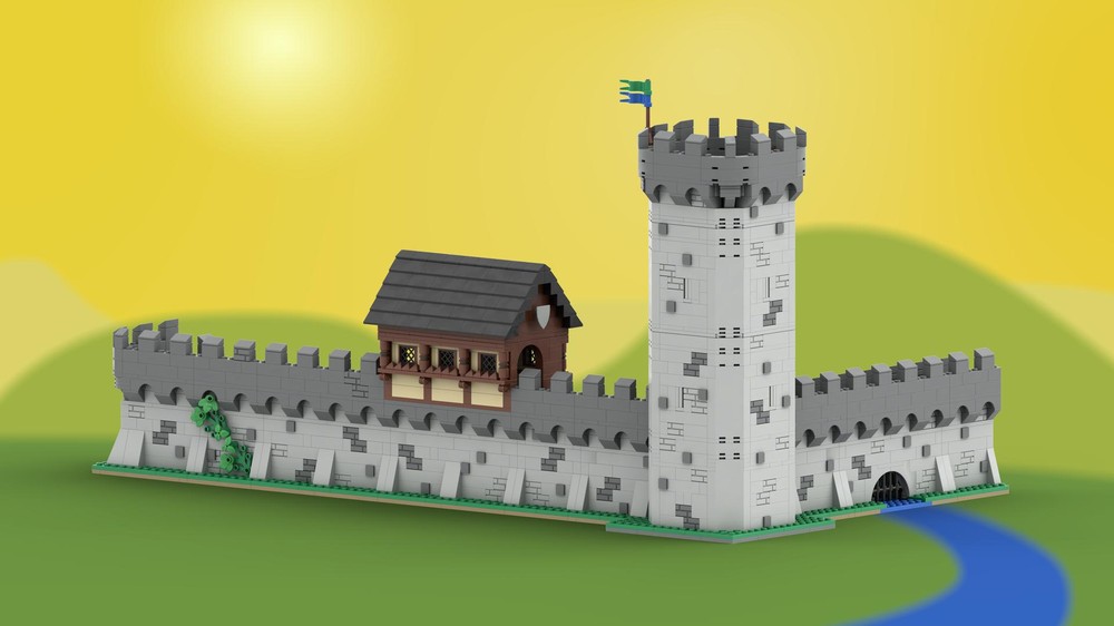 LEGO MOC Modular Medieval Walls Multipack by longjuansilver ...