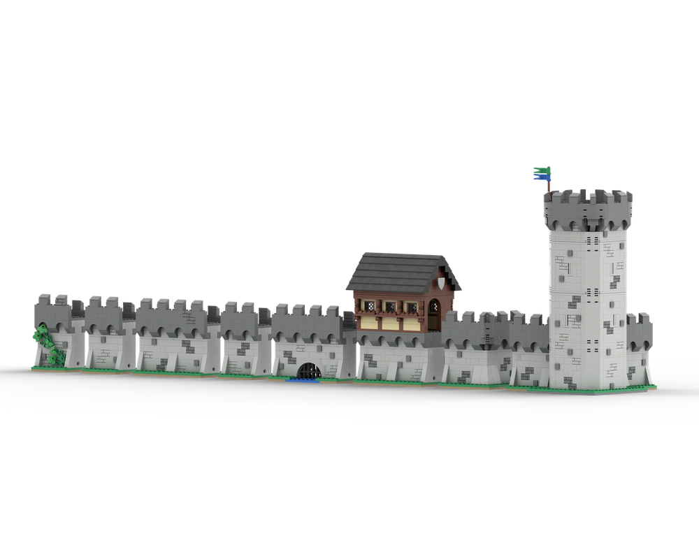 LEGO MOC Modular Medieval Walls Multipack by longjuansilver ...