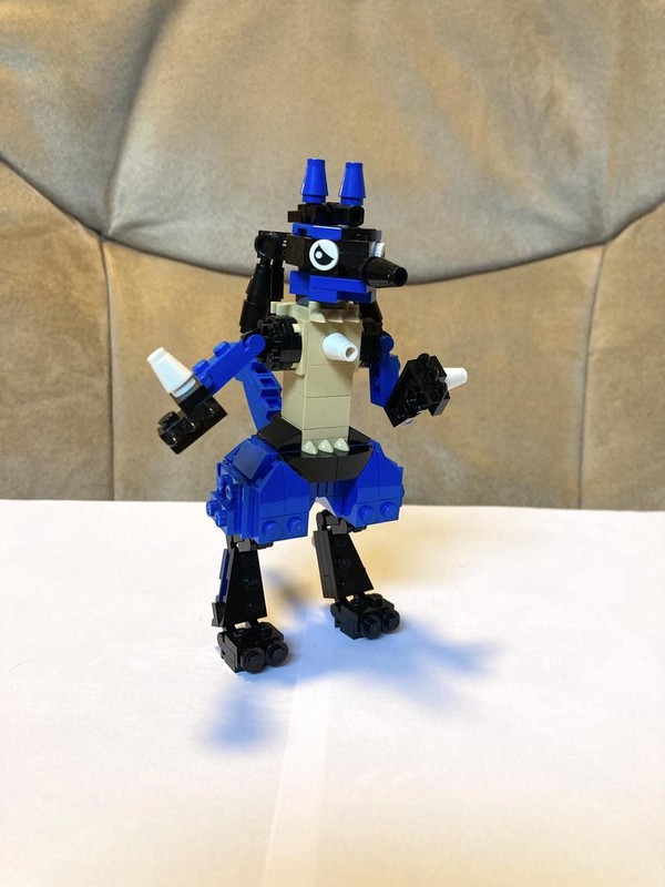 LEGO MOC Lucario Pokemon by tomtoms_design | Rebrickable - Build with LEGO