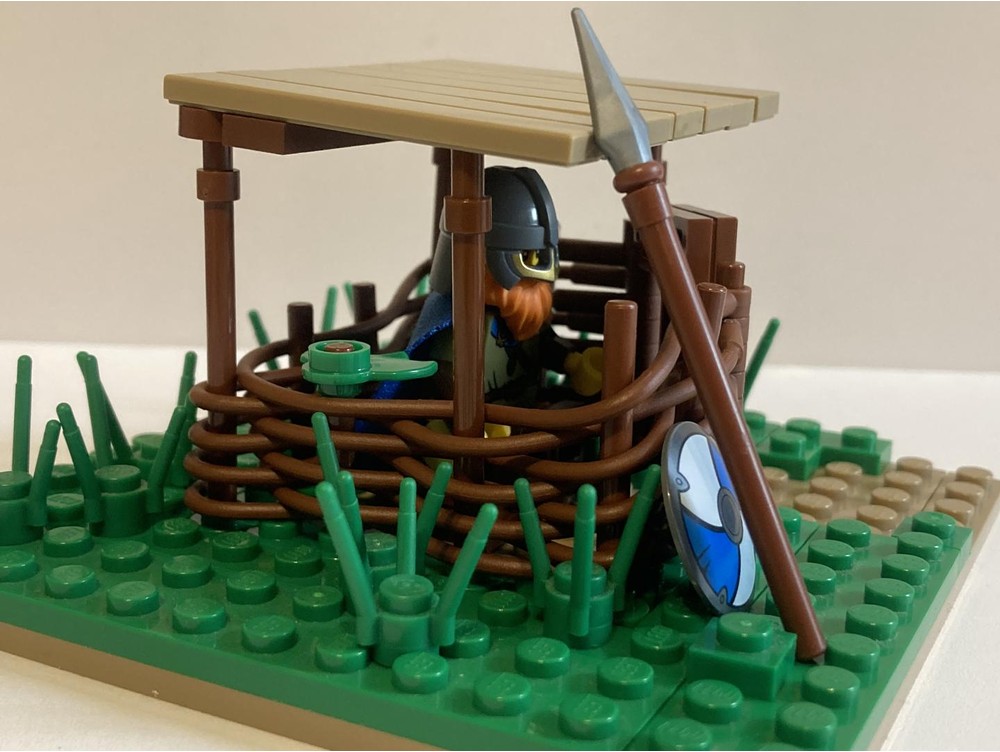 Lego Moc Viking Privy Toilet By Gregnat3 Rebrickable Build With Lego