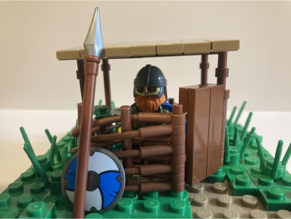 Lego Moc Viking Privy Toilet By Gregnat3 Rebrickable Build With Lego