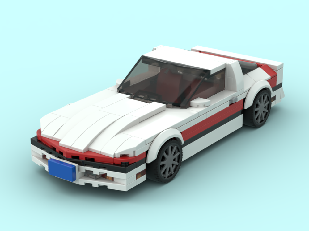 LEGO MOC Faceman - Corvette C4 by Double_U_Bricks | Rebrickable - Build ...