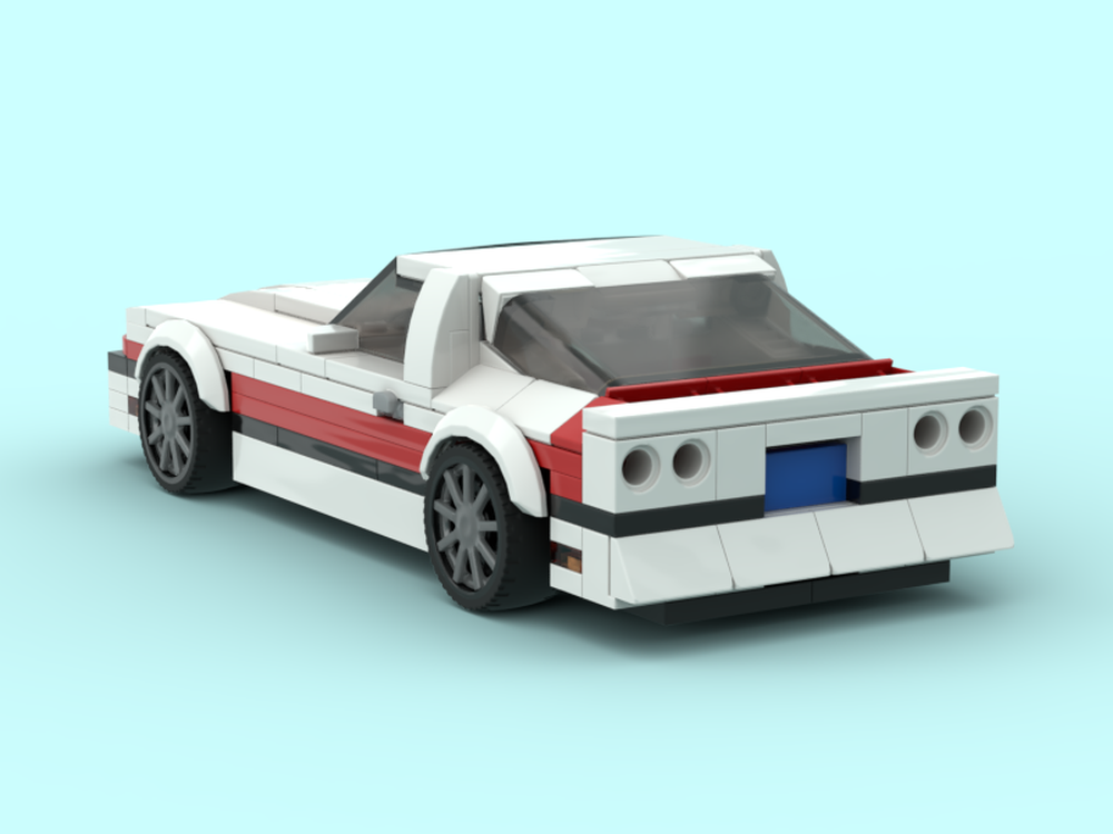 LEGO MOC Faceman - Corvette C4 by Double_U_Bricks | Rebrickable - Build ...