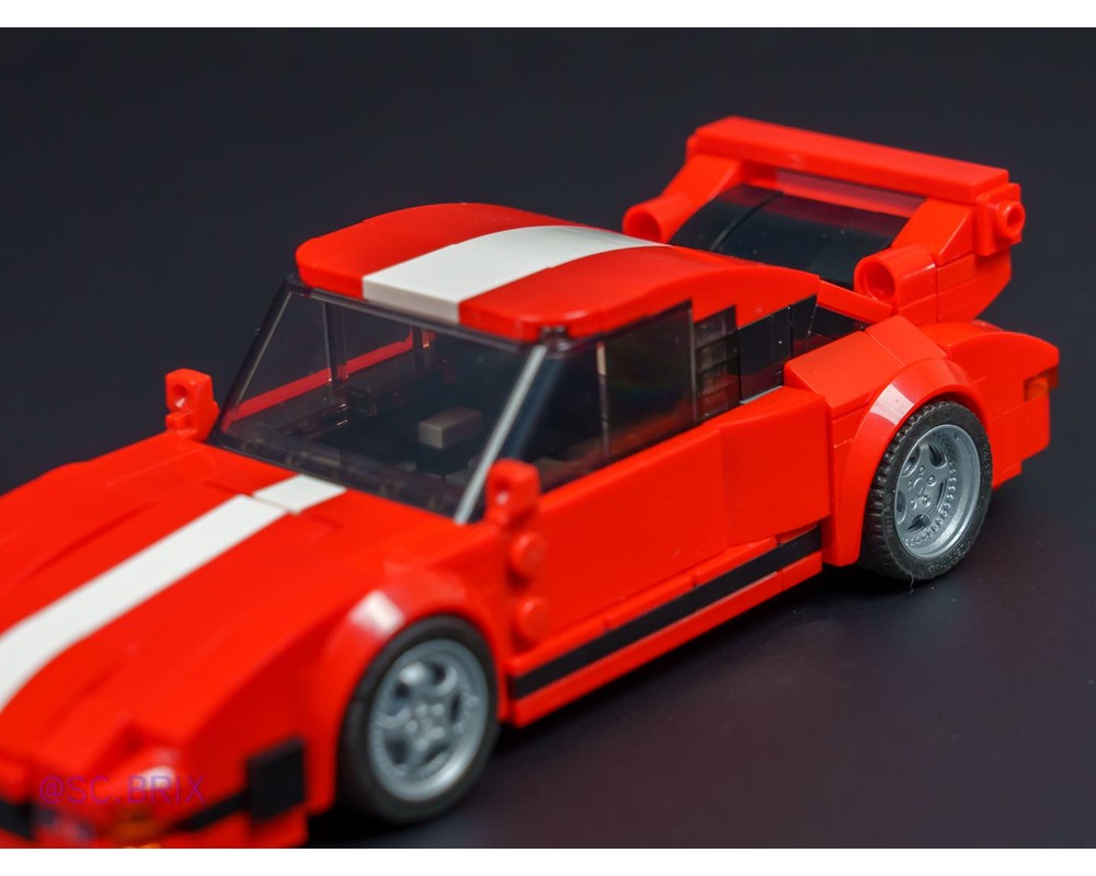 LEGO MOC Porsche 911 930 Turbo Slantnose by sc.brix | Rebrickable ...