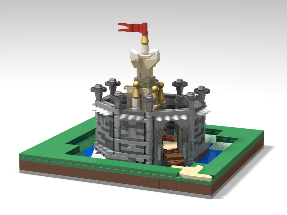 LEGO MOC Miniature Castle by LegoOri | Rebrickable - Build with LEGO