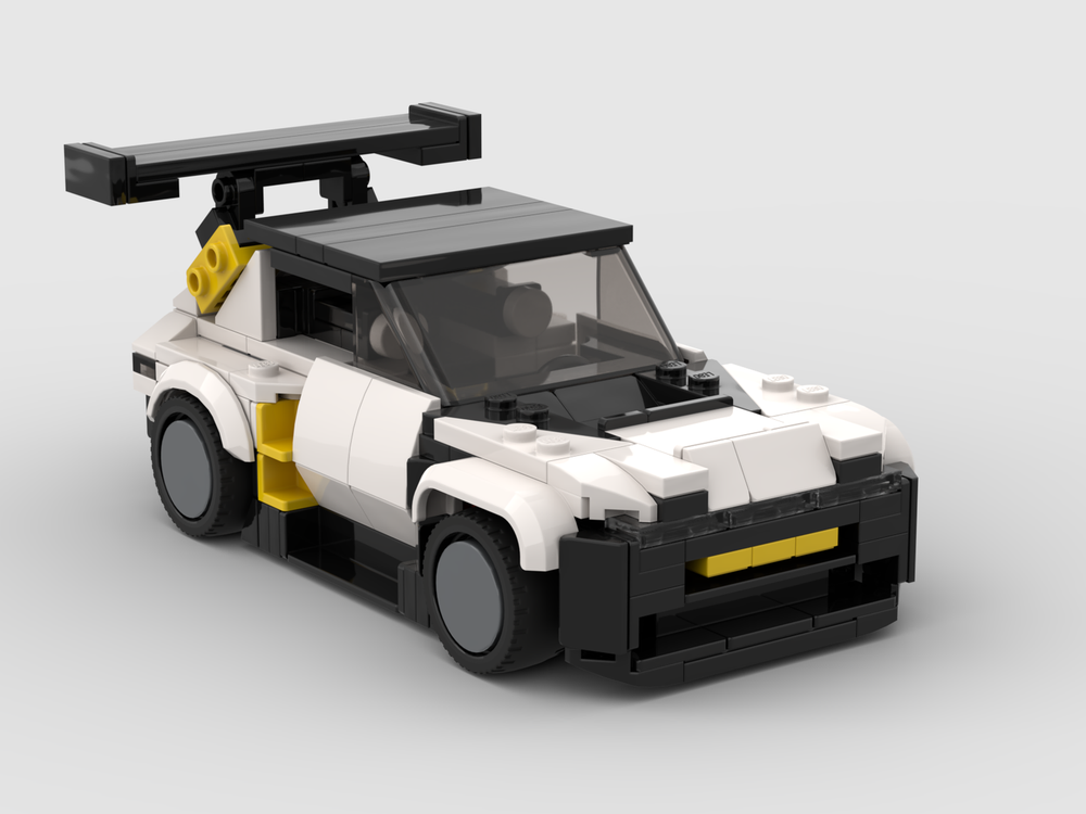 Lego Moc Renault R5 Turbo 3e By Vv334 Rebrickable Build With Lego