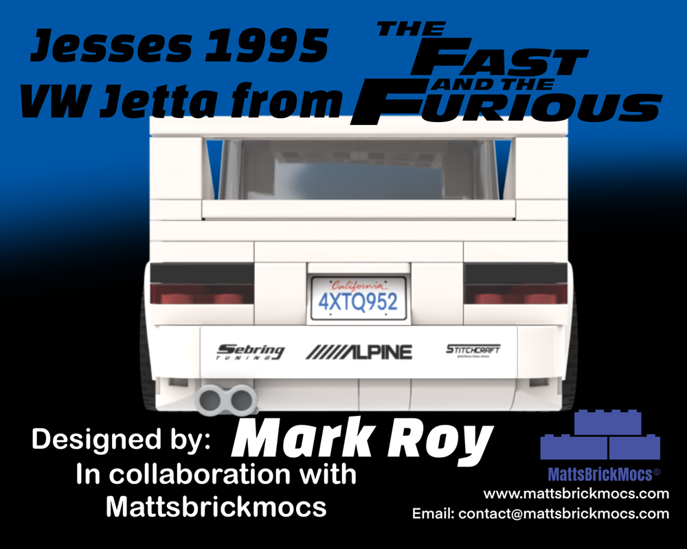 LEGO MOC Jesses VW Jetta from The Fast and The Furious by ...