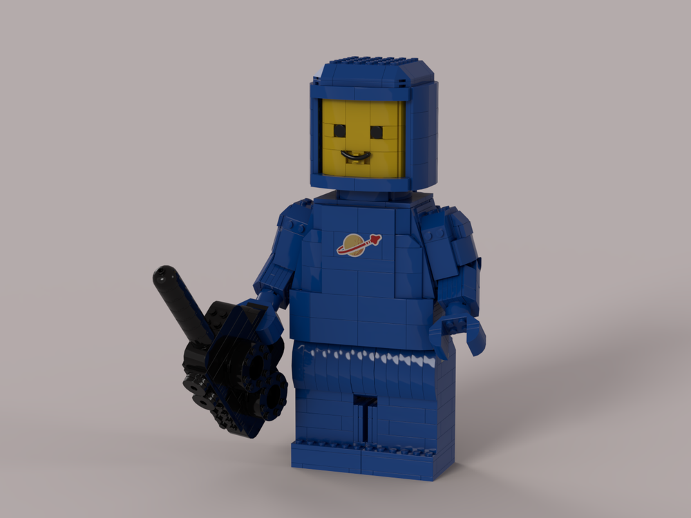 LEGO MOC Maxifigure Spaceman Classic by kementari | Rebrickable - Build ...