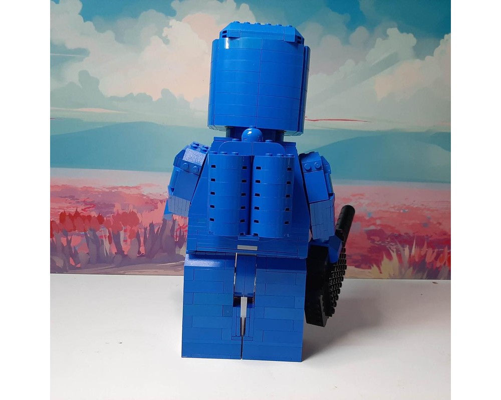 Lego Moc Maxifigure Spaceman Classic By Kementari Rebrickable Build