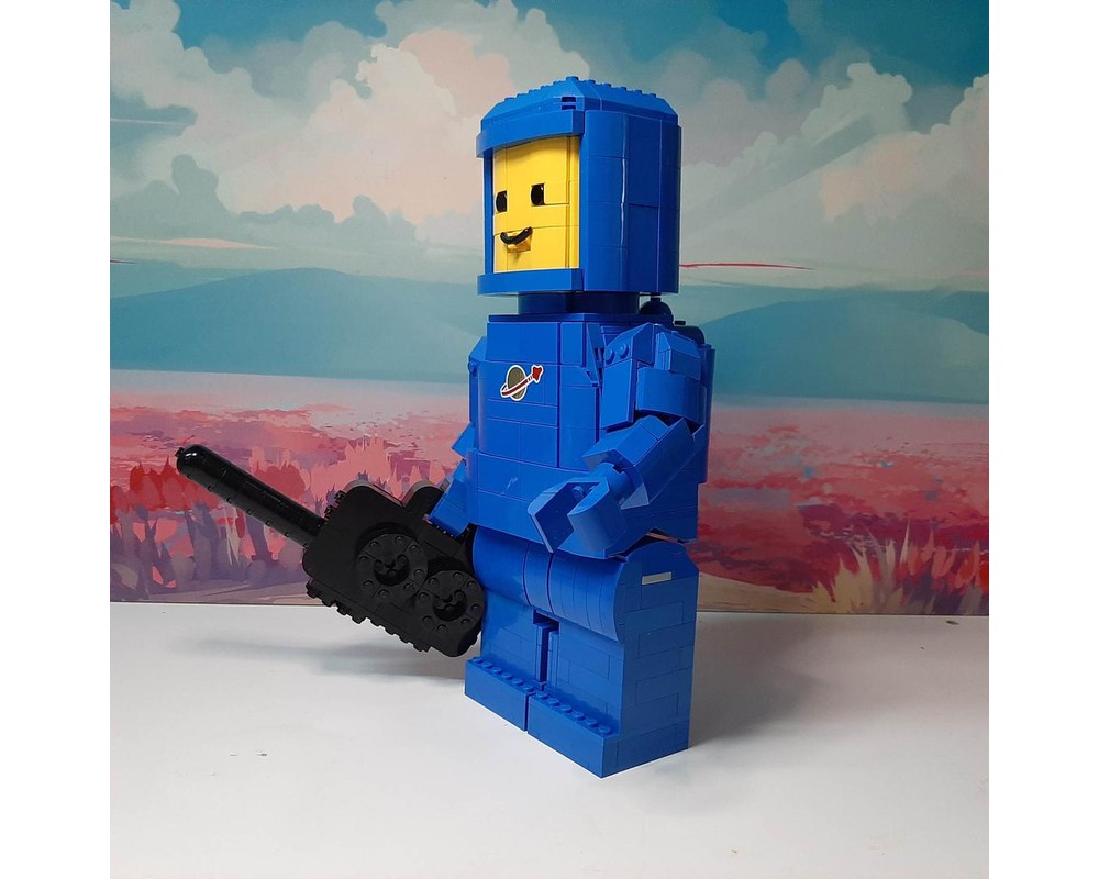 Lego Moc Maxifigure Spaceman Classic By Kementari Rebrickable Build