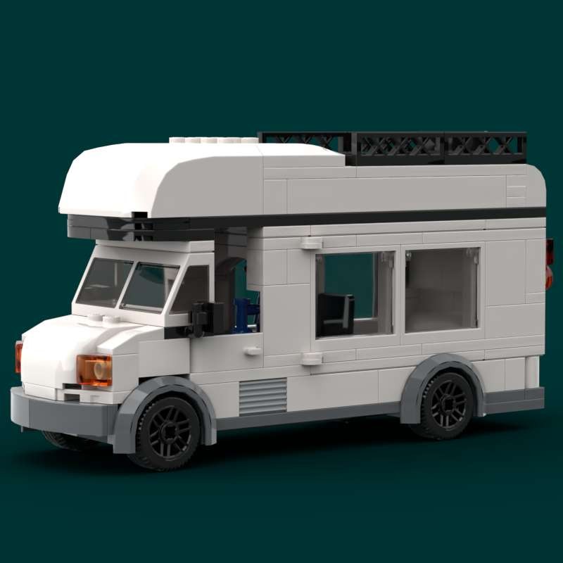 LEGO MOC Class C Motorhome by Carogauvin11 | Rebrickable - Build with LEGO