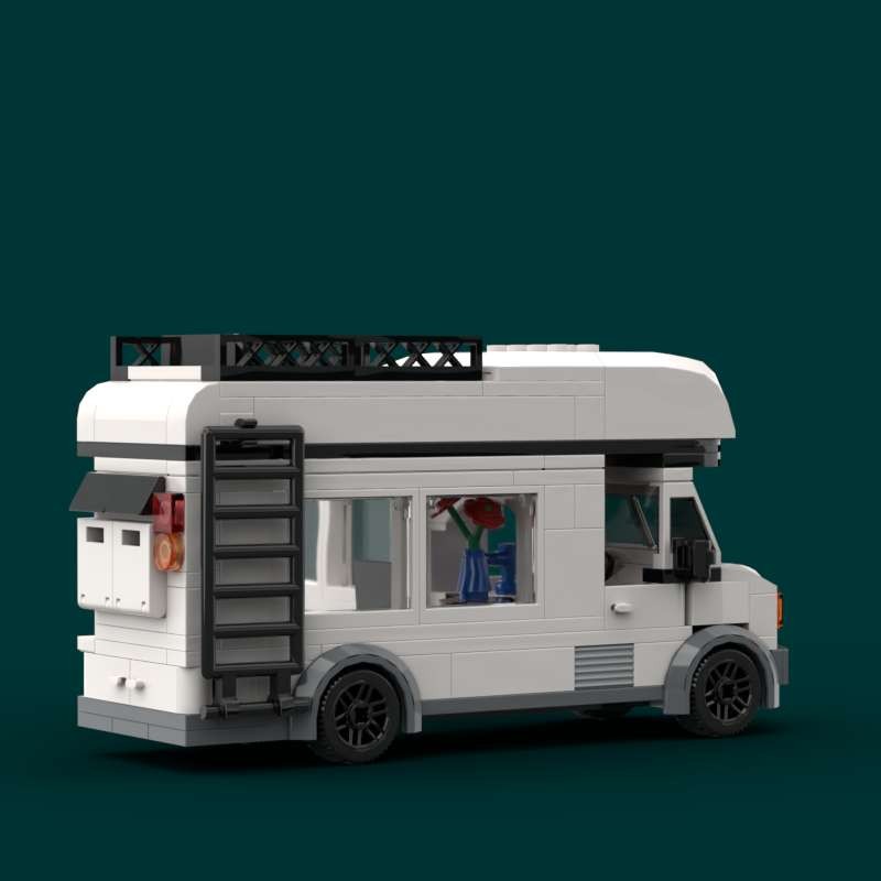 LEGO MOC Class C Motorhome by Carogauvin11 | Rebrickable - Build with LEGO