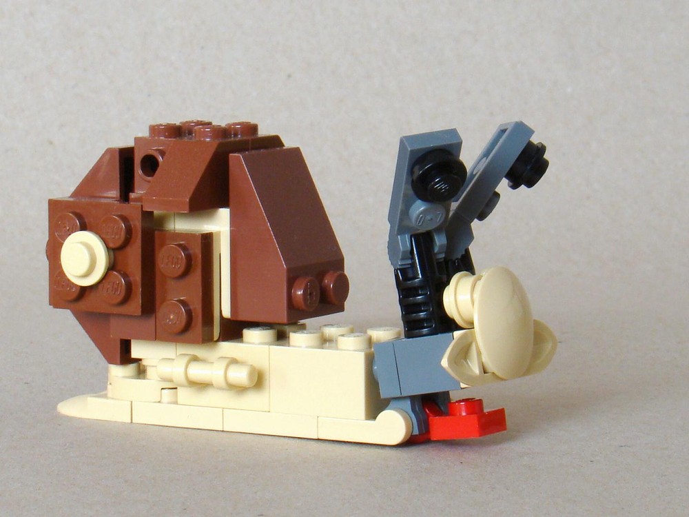LEGO MOC 4916: Snail by Tomik | Rebrickable - Build with LEGO